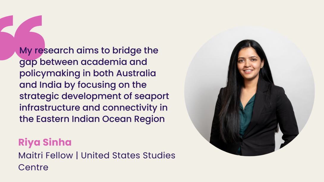 Riya Sinha | Centre for Australia India Relations